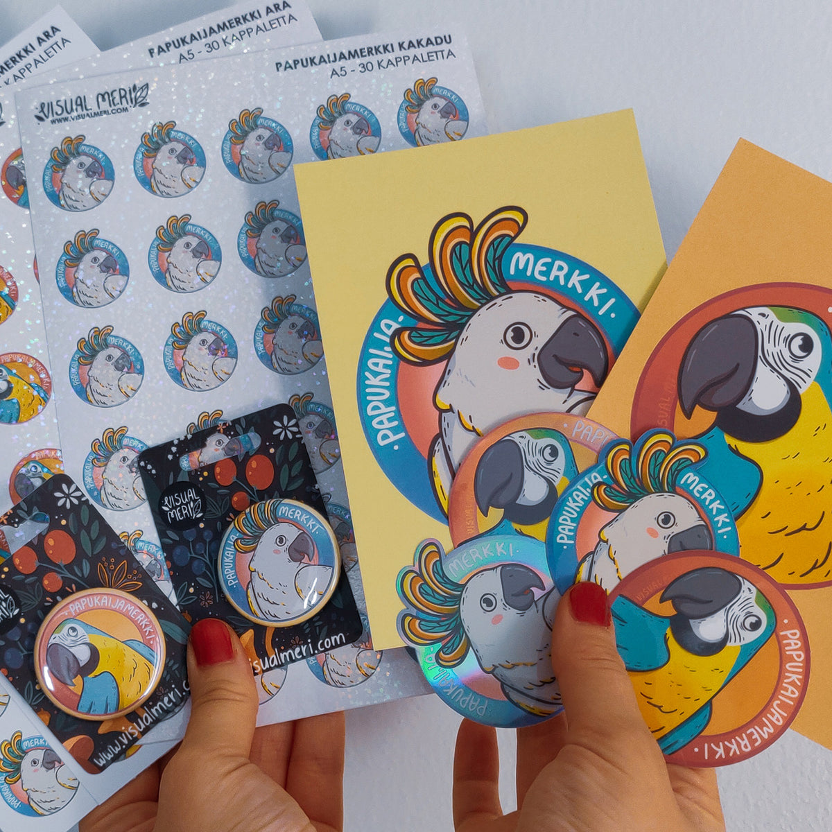 Papukaijamerkki -tuotteet
